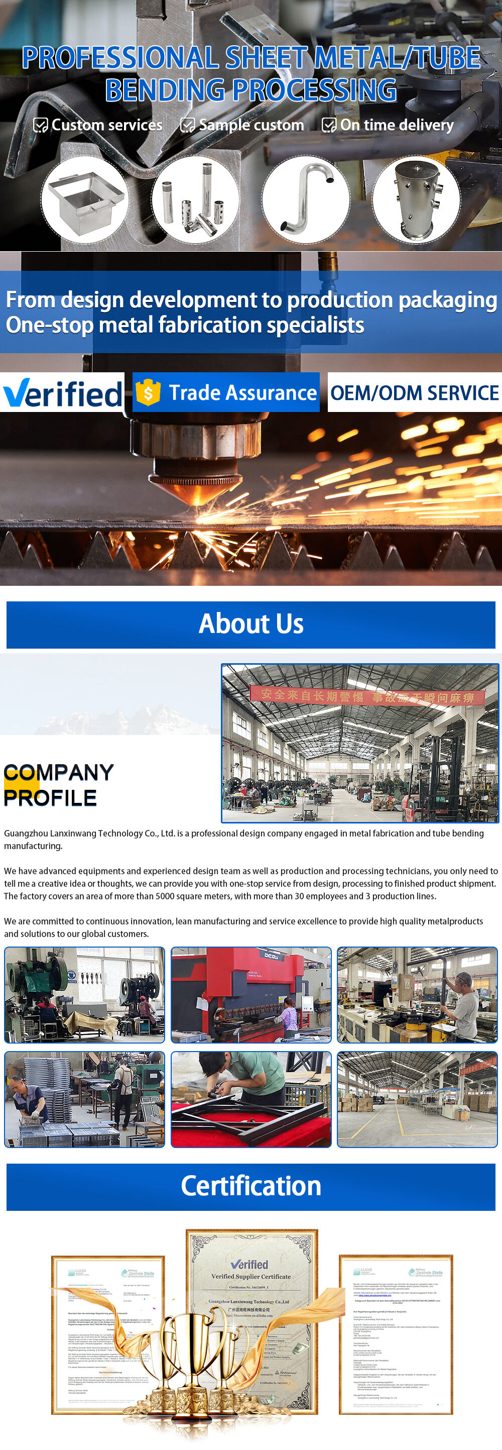 Custom Aluminium Stamping Sheet Metal Chassis Processing Cnc Cutting Bending Fabrication Service ...