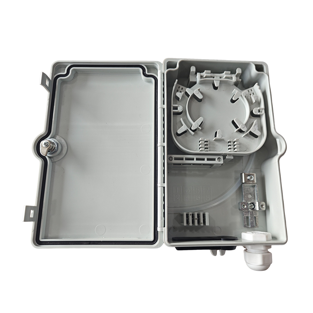 Outdoor Optical Fiber Ftth 4 Port Sc Wall Mounted Ip65 Abs Junction Box ...