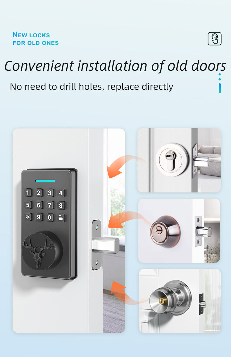 Buy China Wholesale Wholesale Smart Indoor Door Lock Handle-free Full ...