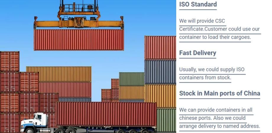 Cheaper Price Shipping Container High Quality 20ft 40hq Dry Container ...