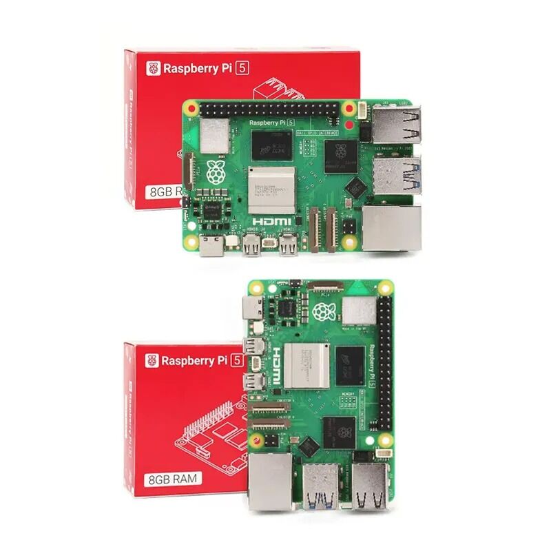 Raspberry Pi 5 (4gb) - Quad-core 1.8ghz Arm Cortex-a76, Dual 4k Hdmi ...