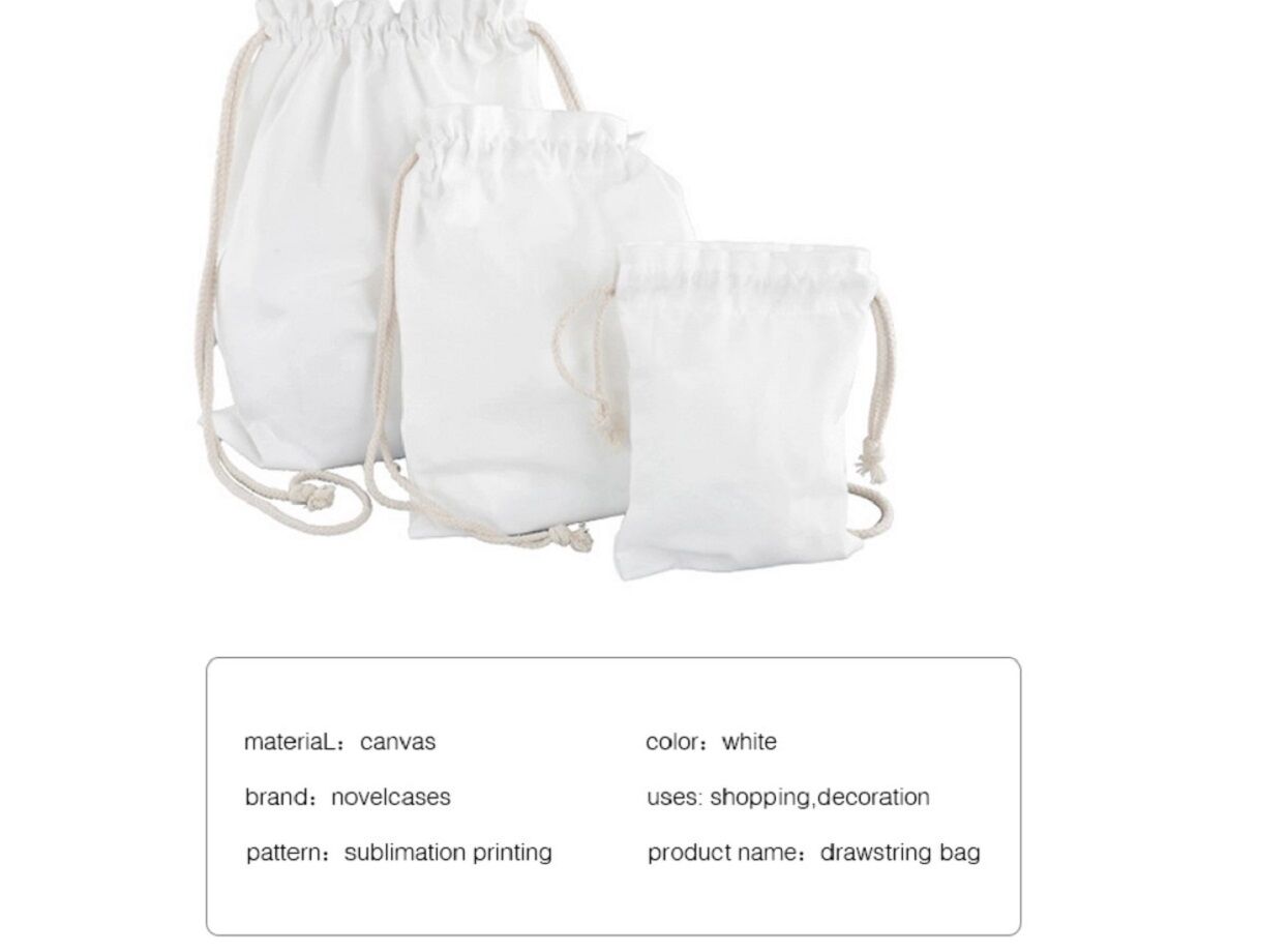 Bulk Buy China Wholesale Diy Sublimation Canvas Drawstring Bag $1.39 ...