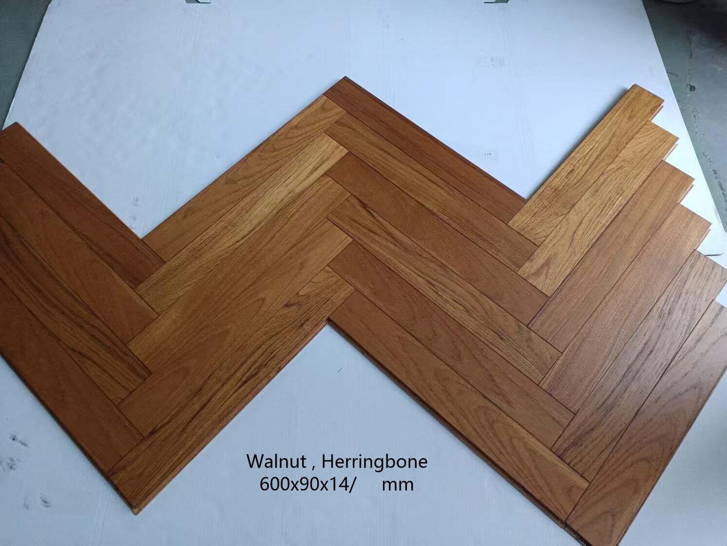 Herringbone Flooring Supplier Walnut Flooring With Straight Grain For Home Office - Expore China ...