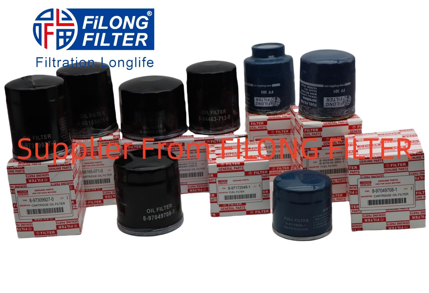 Isuzu Oil Filter 8-97358720-0 8-98165071-0 8-97309927-0 8-98159693-0 8 ...