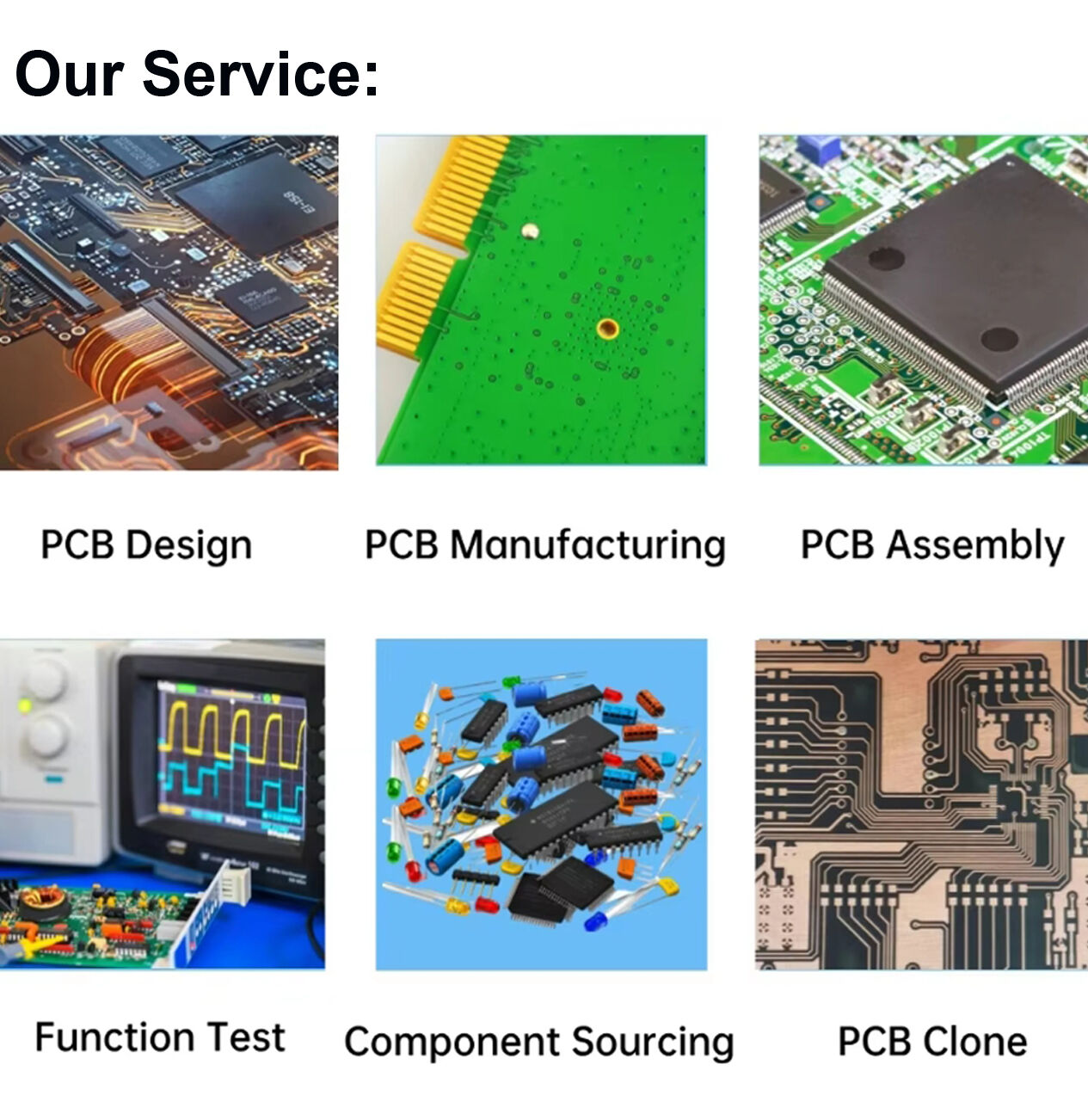 Customized Electronic Circuit Boards Pcba Factory Circuit Board Pcb ...