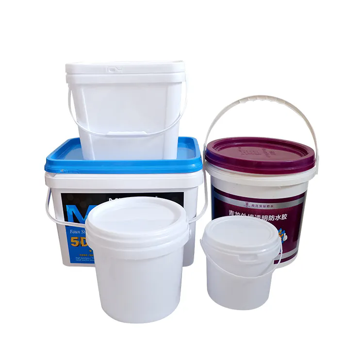 Drums, Barrels & Aerosol Cans White 500ml 1l 2l 3l 4l 5l 10l 18l 20l 25l 30l Plastic Bucket With ...