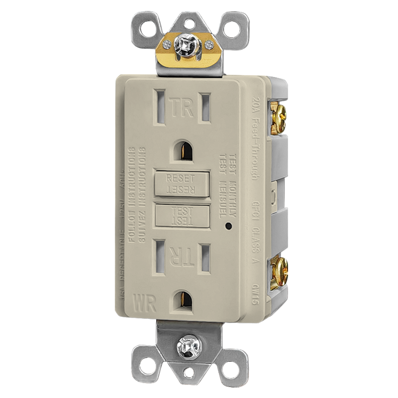 Oem Ul Listed Tr Wr 15 Amp Self-test Safety Wall Receptacle With Led ...