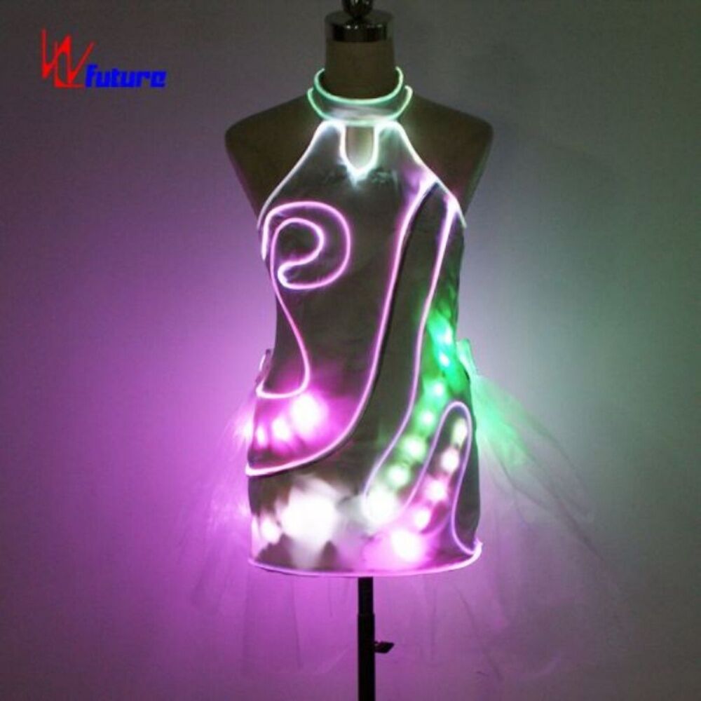 Led Optical Fiber Cheongsam Fluorescent Dance Stage Performance Light ...
