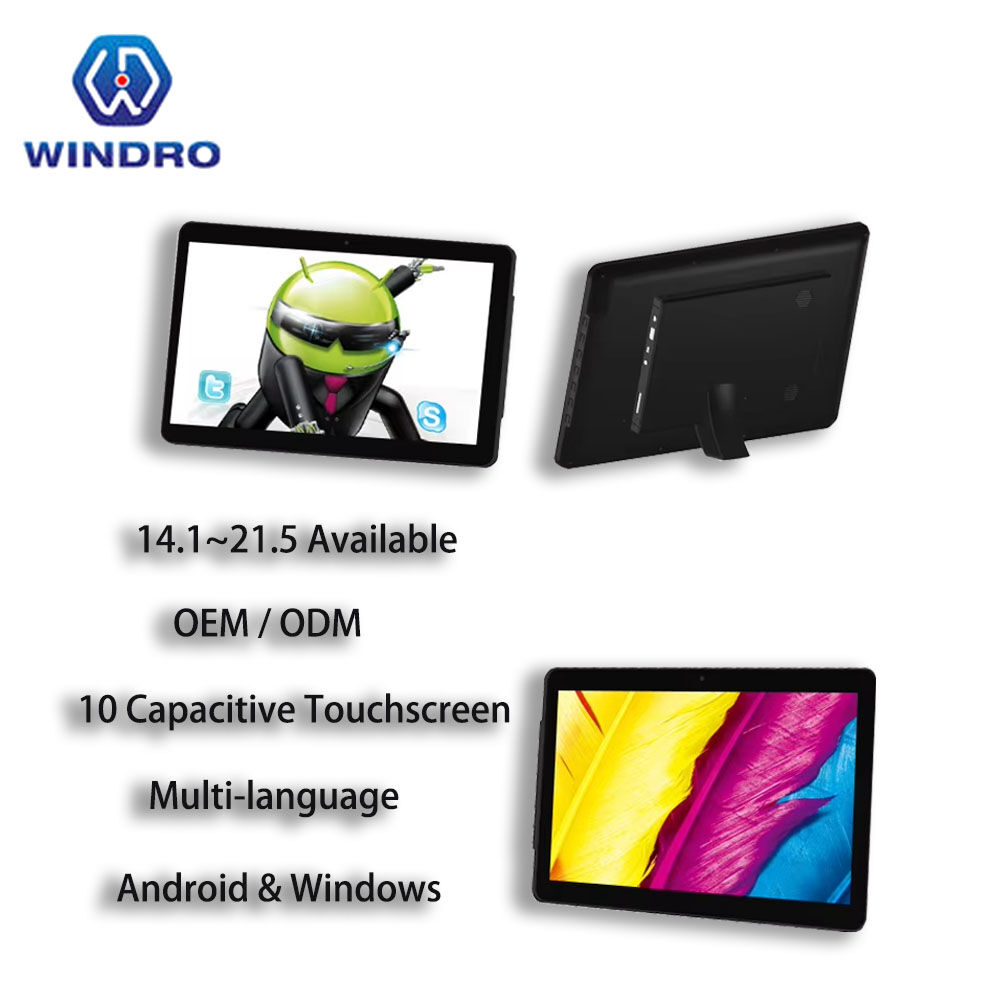 High-brightness Monitors Touch Screen Tablet 15.6-inch Android Lcd ...