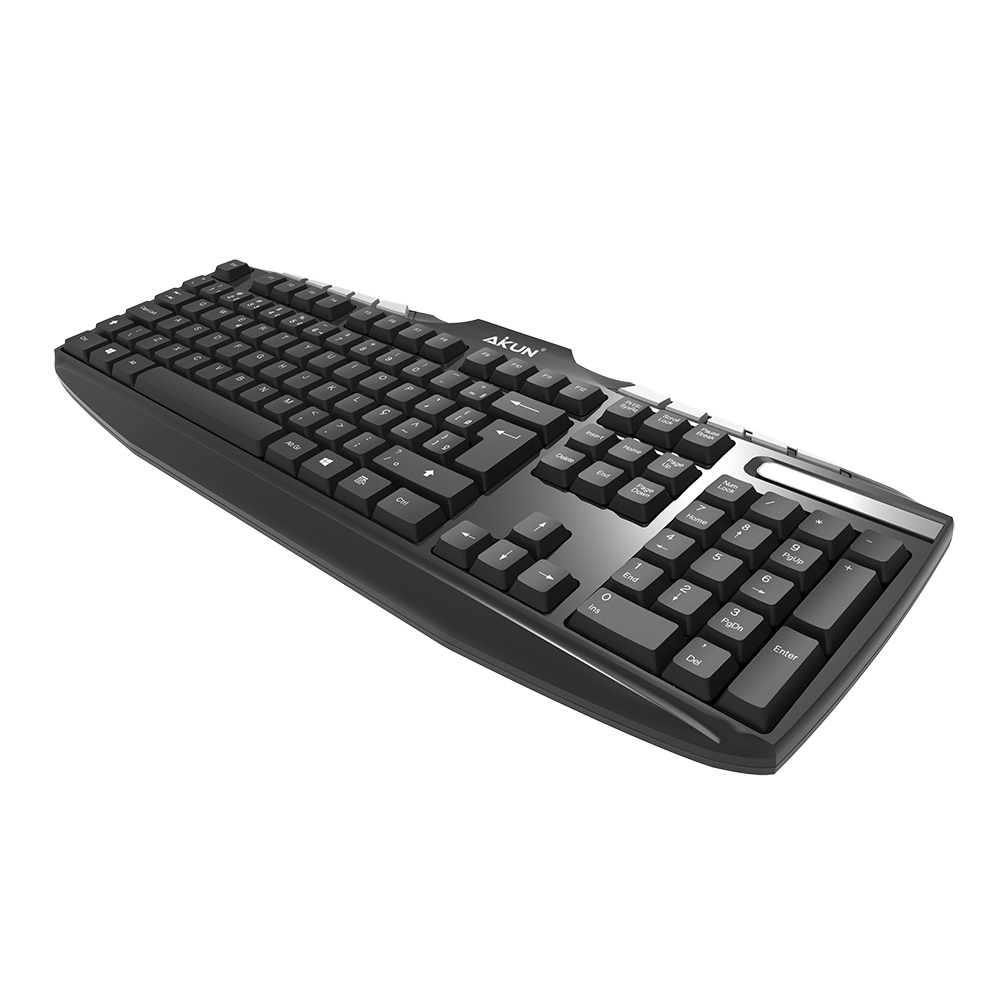 Oem Wired Multimedia Keyboard, Comfortable Full-size 104keys Standard ...