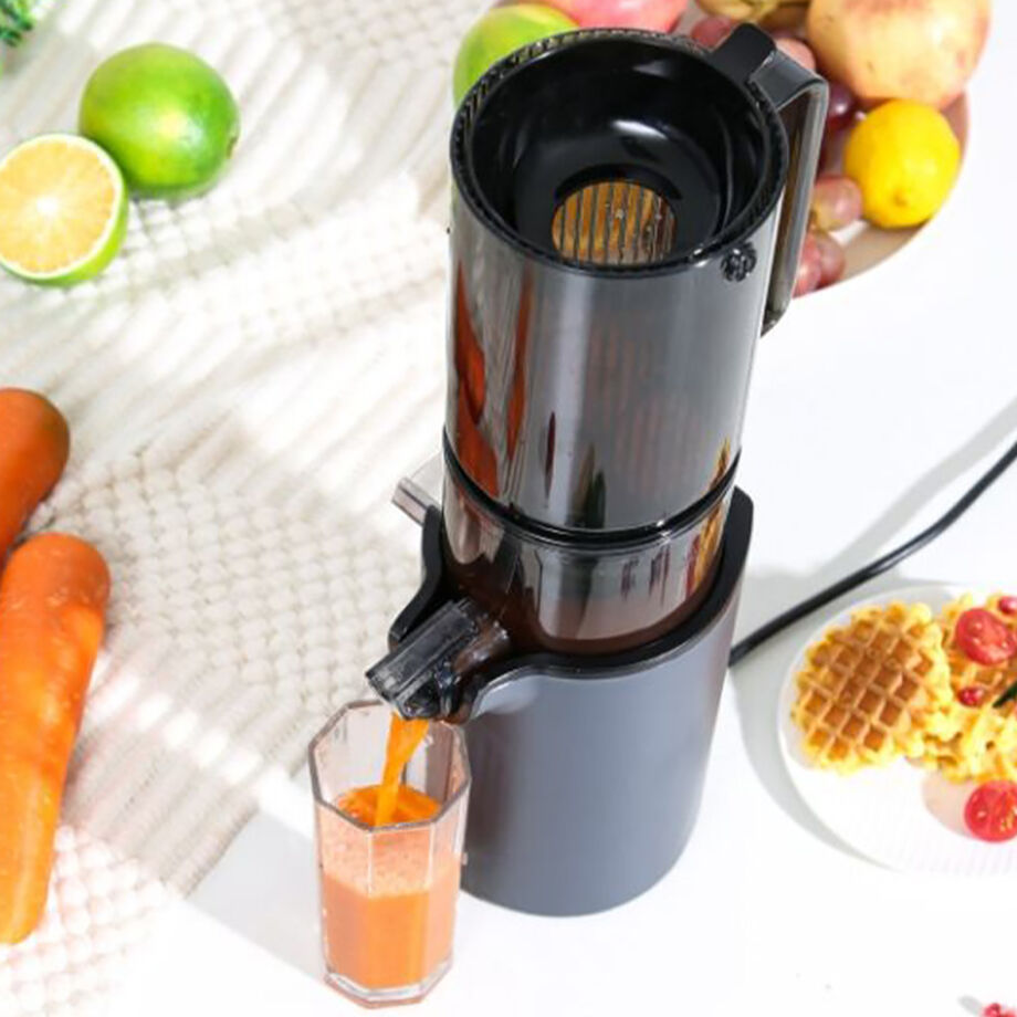 New 200w Easy Clean Non Drip Electric Slow Juicer Masticating Juicer ...