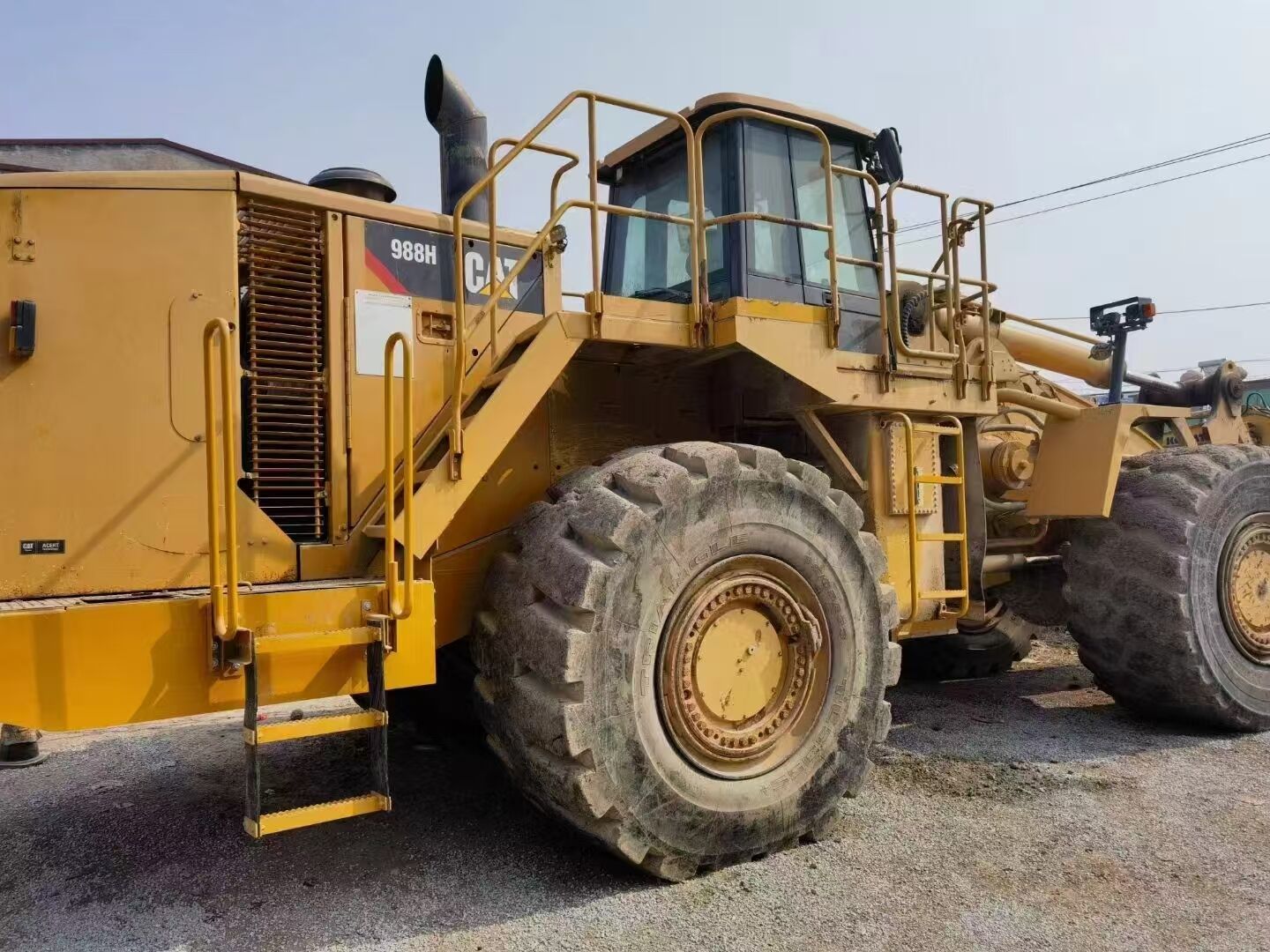 Used Caterpillar 988h Wheel Loader Big Load Capacity Advanced Control ...