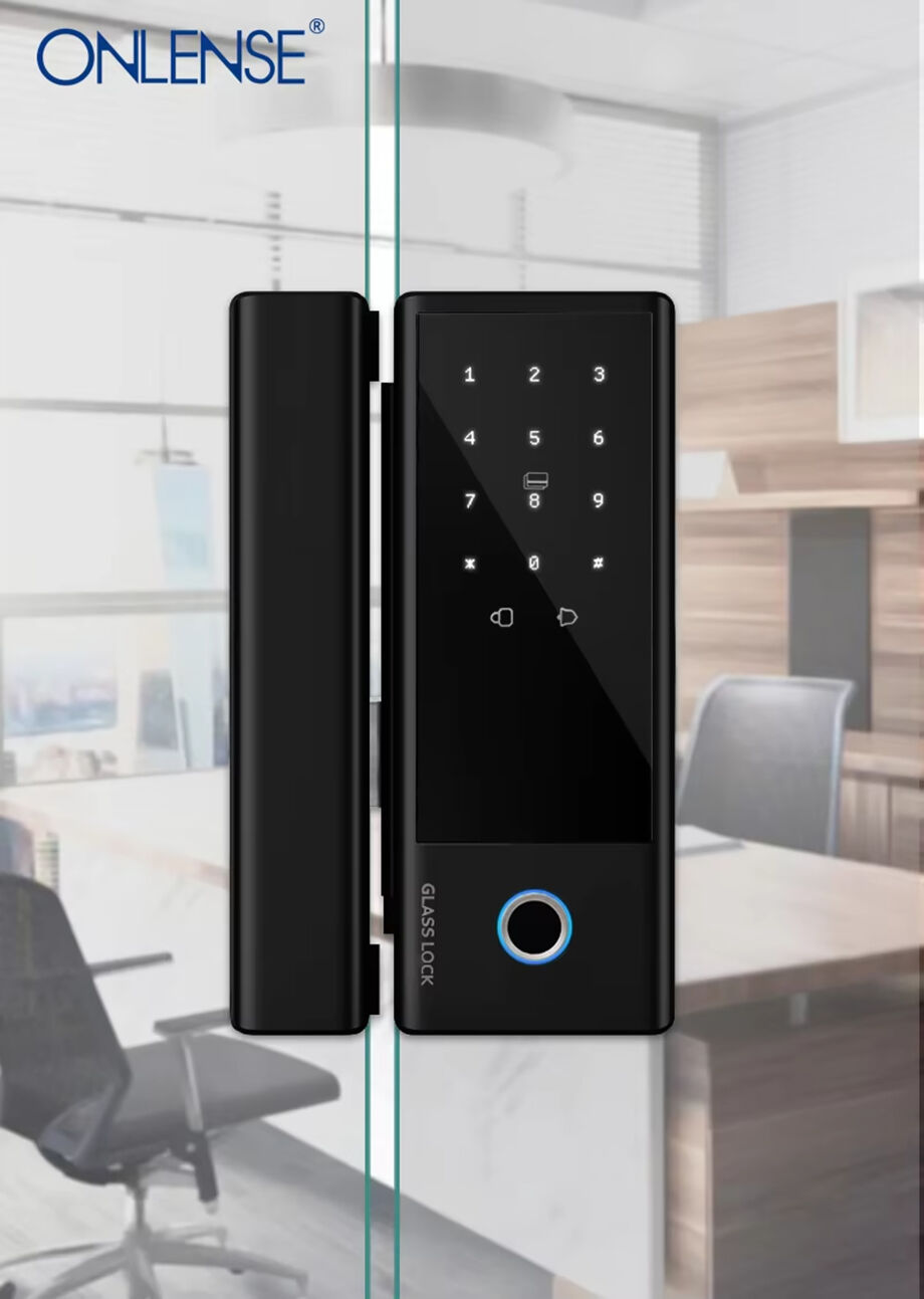 Glass Door Lock Tuya Tt Lock Convenient And Efficient Smart Door Lock ...