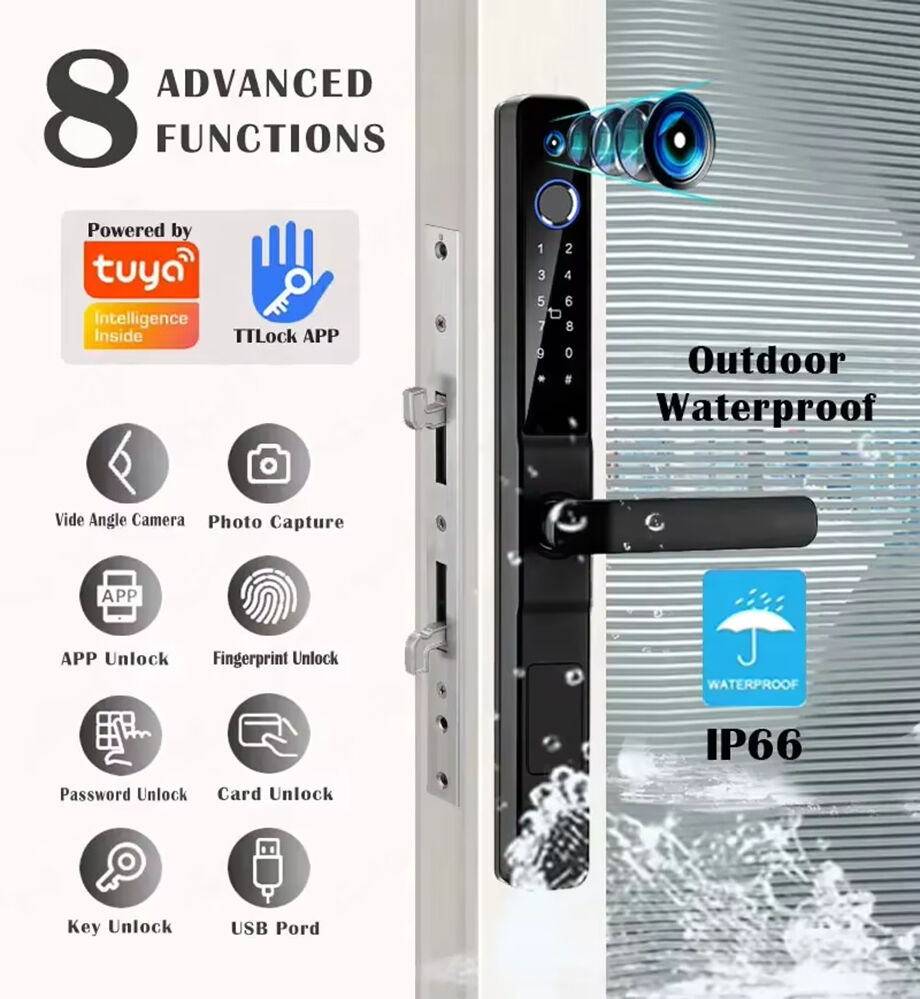 Factory Direct High Quality China Wholesale Keyless Entry Smart Door ...