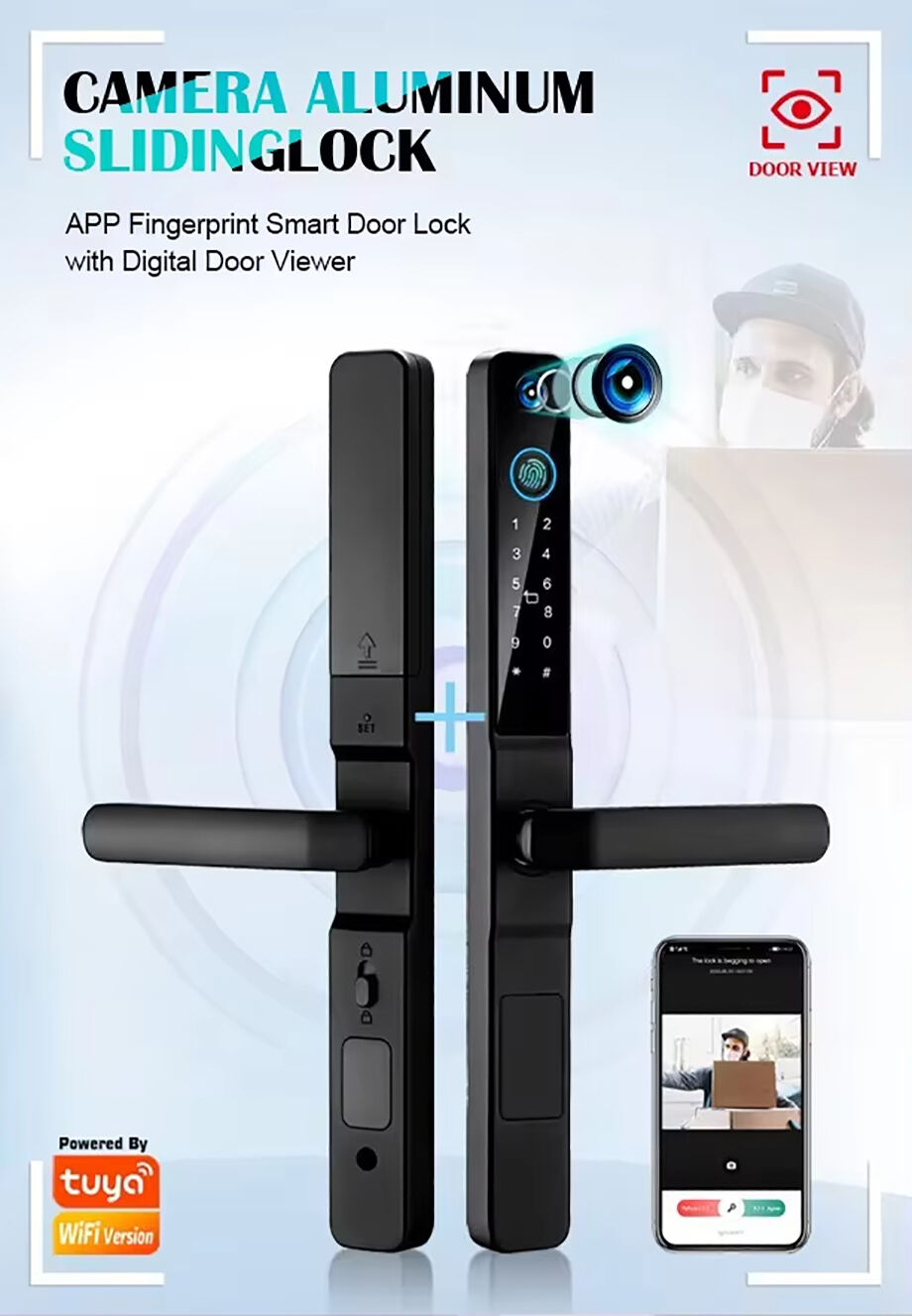 Factory Direct High Quality China Wholesale Keyless Entry Smart Door ...