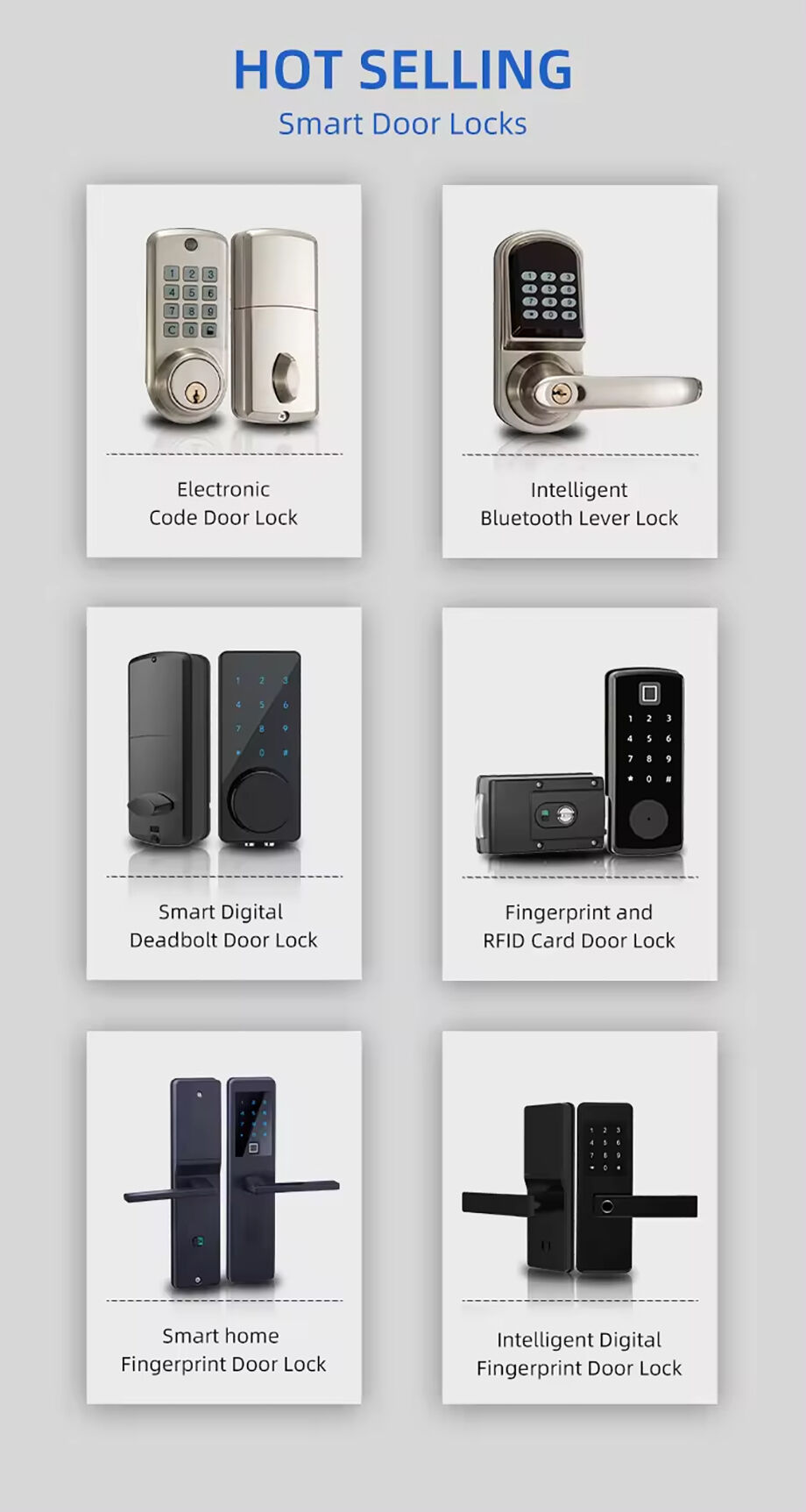 Thermal Break Aluminum Lock Electronic Invisible Sensor Fingerprint ...