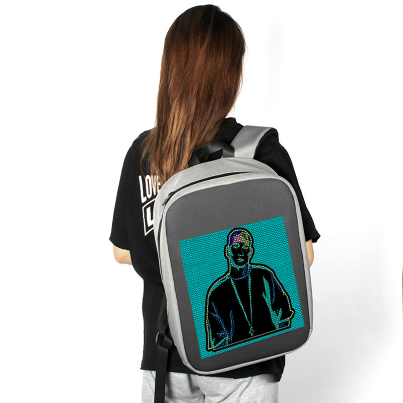 Wholesale Good Selling Led Light Up Backpack Wrinkle Resistant For ...