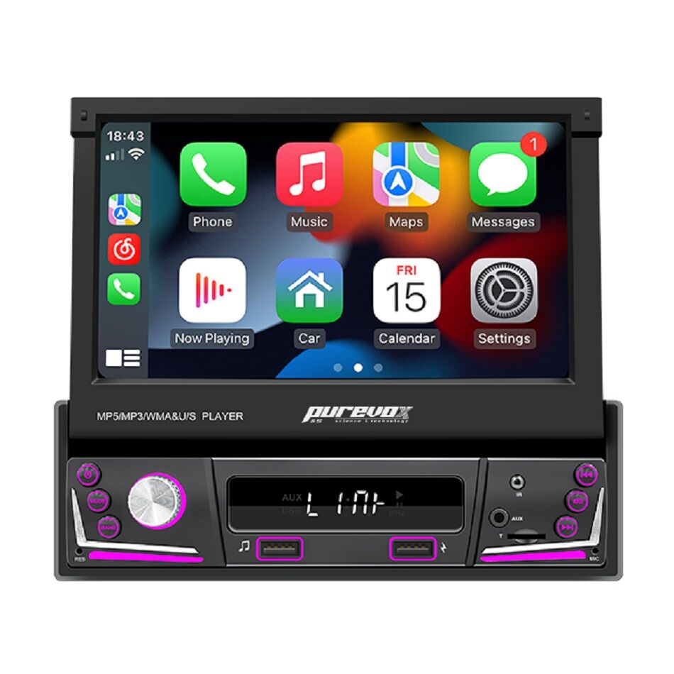 Android 13.0 Carplay 7 Inch Universal One Din Rgb Multimedia In Dash ...