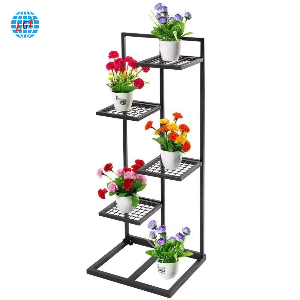 Custom Design Black Gold Indoor Outdoor Iron Gold Carton Rack ...