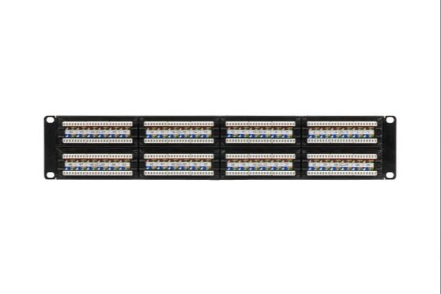 Buy China Wholesale 19” 2u Cat.6 Utp Patch Panel, 48 Ports, With Label ...