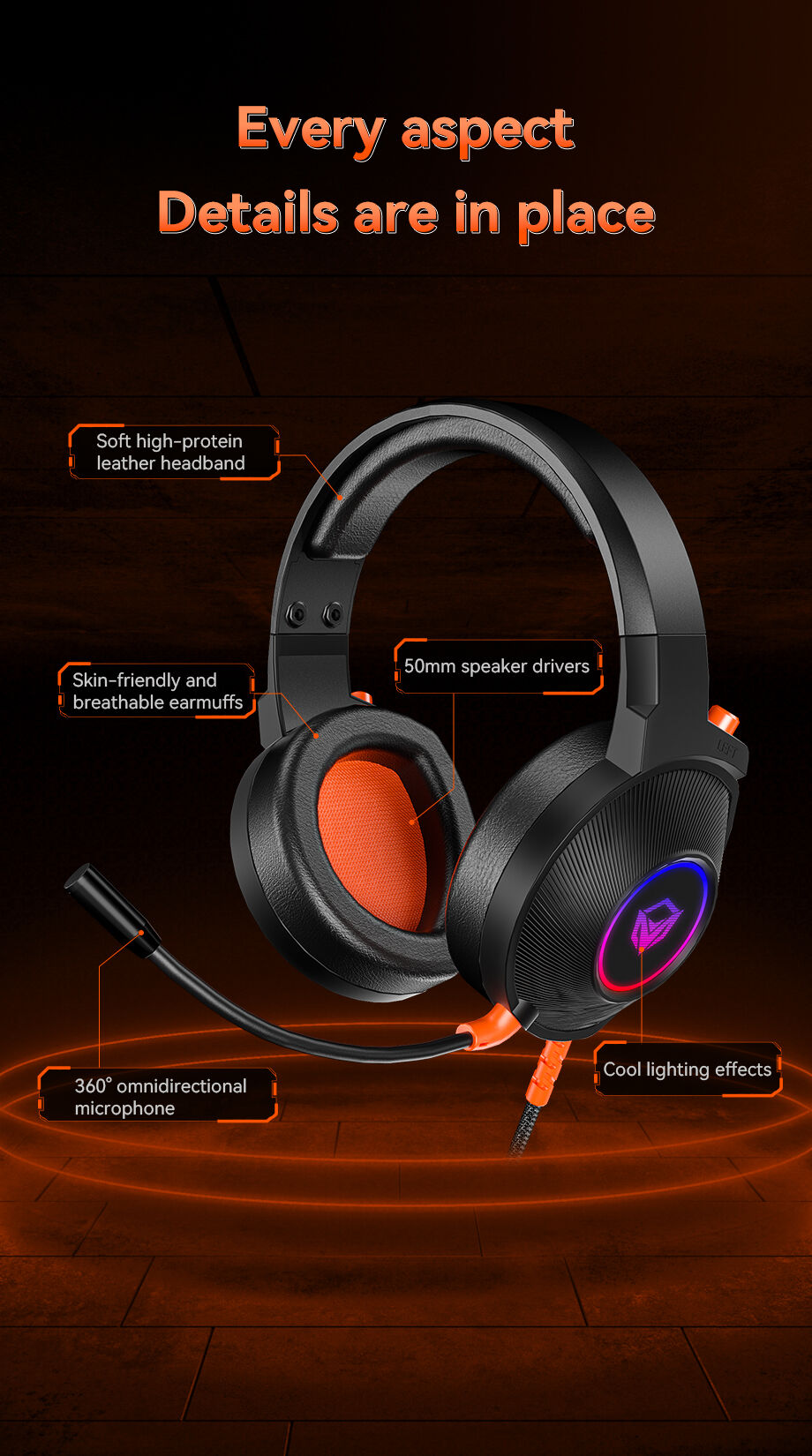 Bulk Buy China Wholesale Meetion Hp012 Over-ear Gamer Headset Gaming ...
