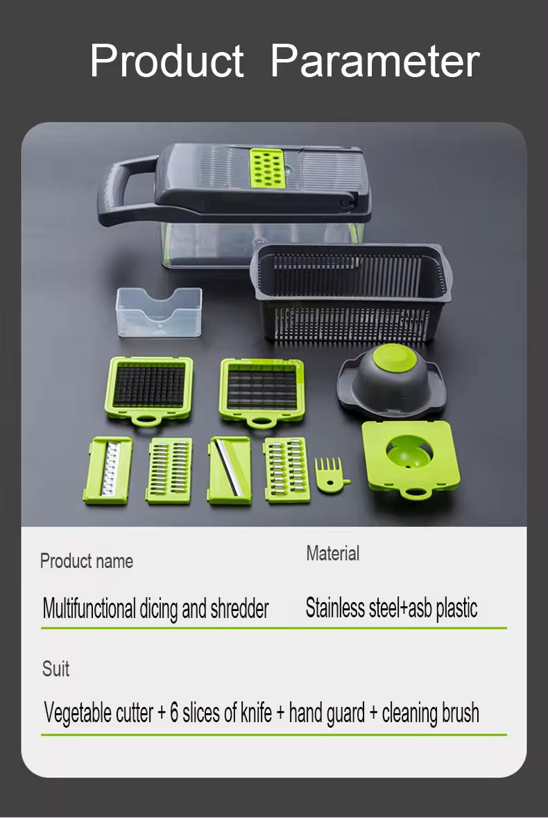 Multifunction Kitchen Vegetable Multi-blade Cutter Chopper $2.28 ...