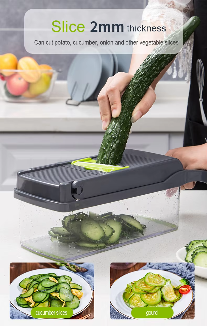 Multifunction Kitchen Vegetable Multi-blade Cutter Chopper $2.28 ...