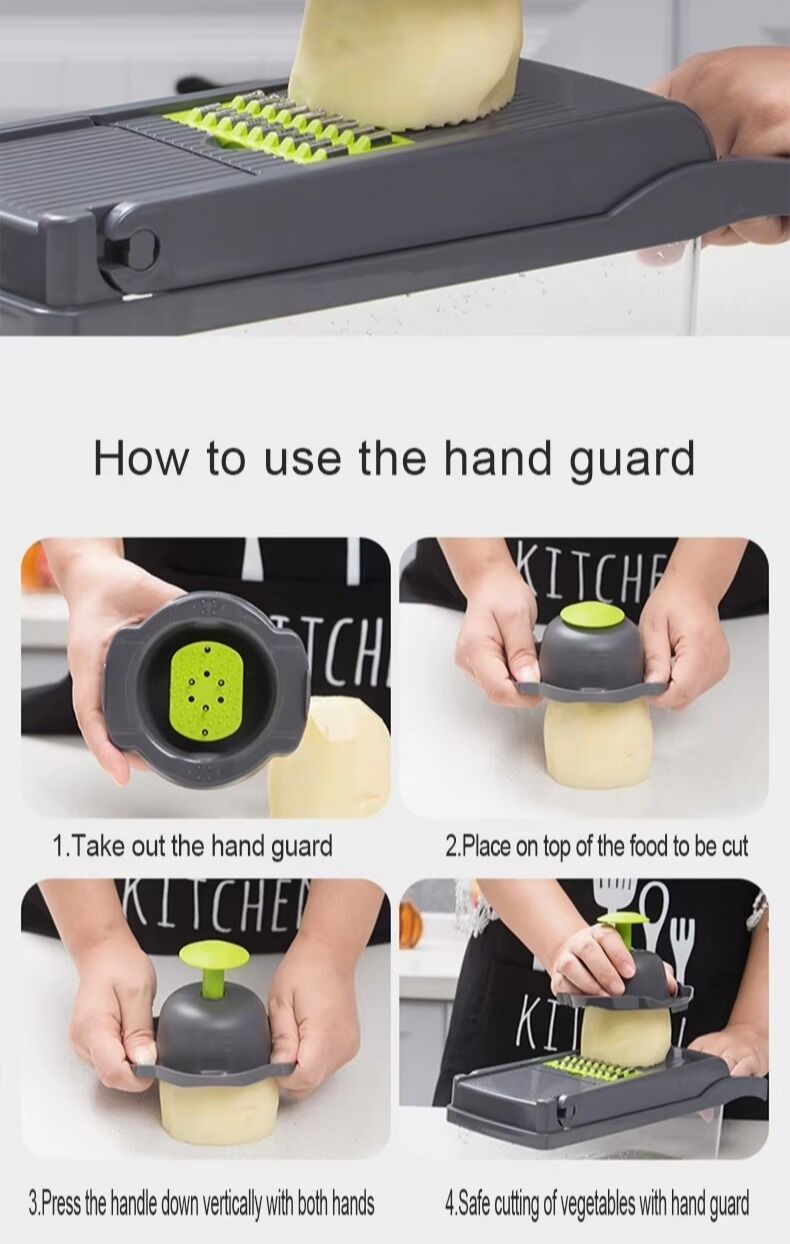 Multifunction Kitchen Vegetable Multi-blade Cutter Chopper $2.28 ...