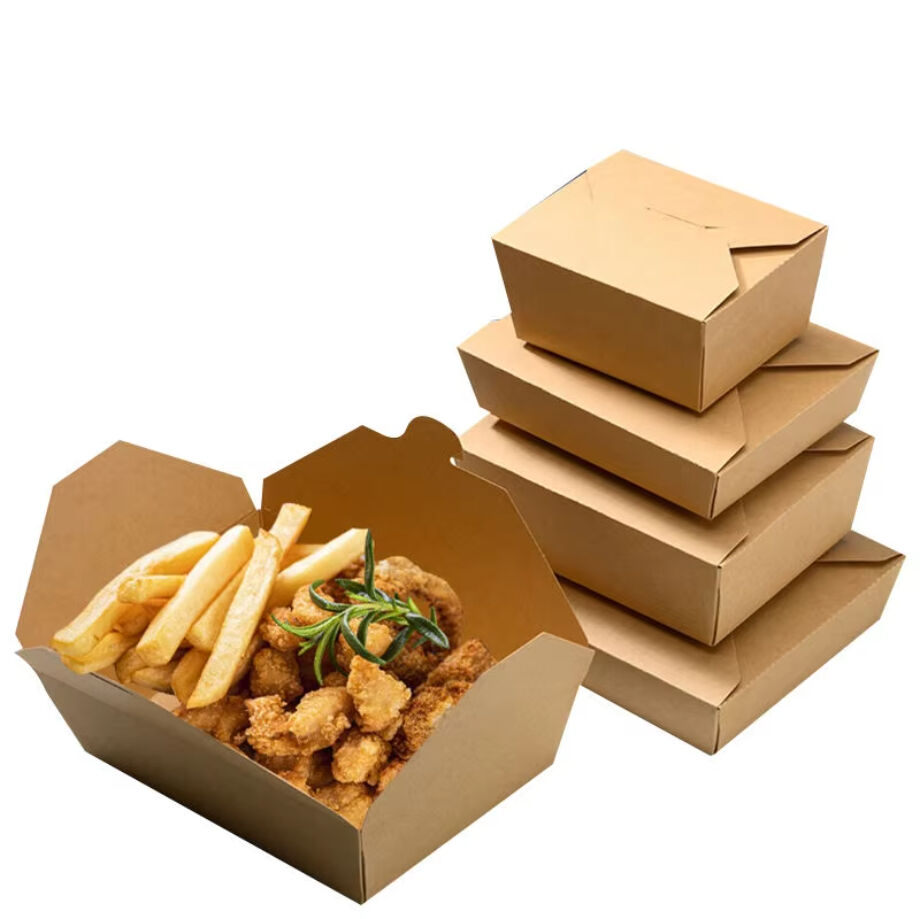 Food Box Packaging Fast Food Cardboard Boxes Oem Fast Biodegradable ...