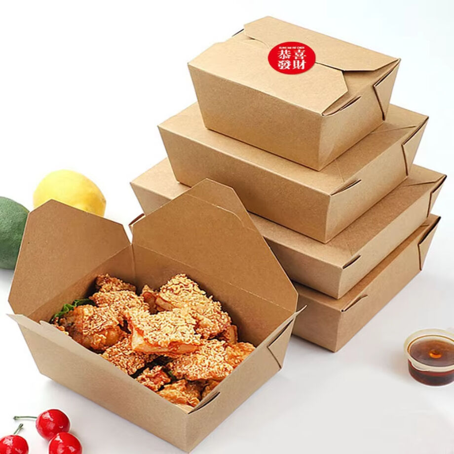 Food Box Packaging Fast Food Cardboard Boxes Oem Fast Biodegradable ...