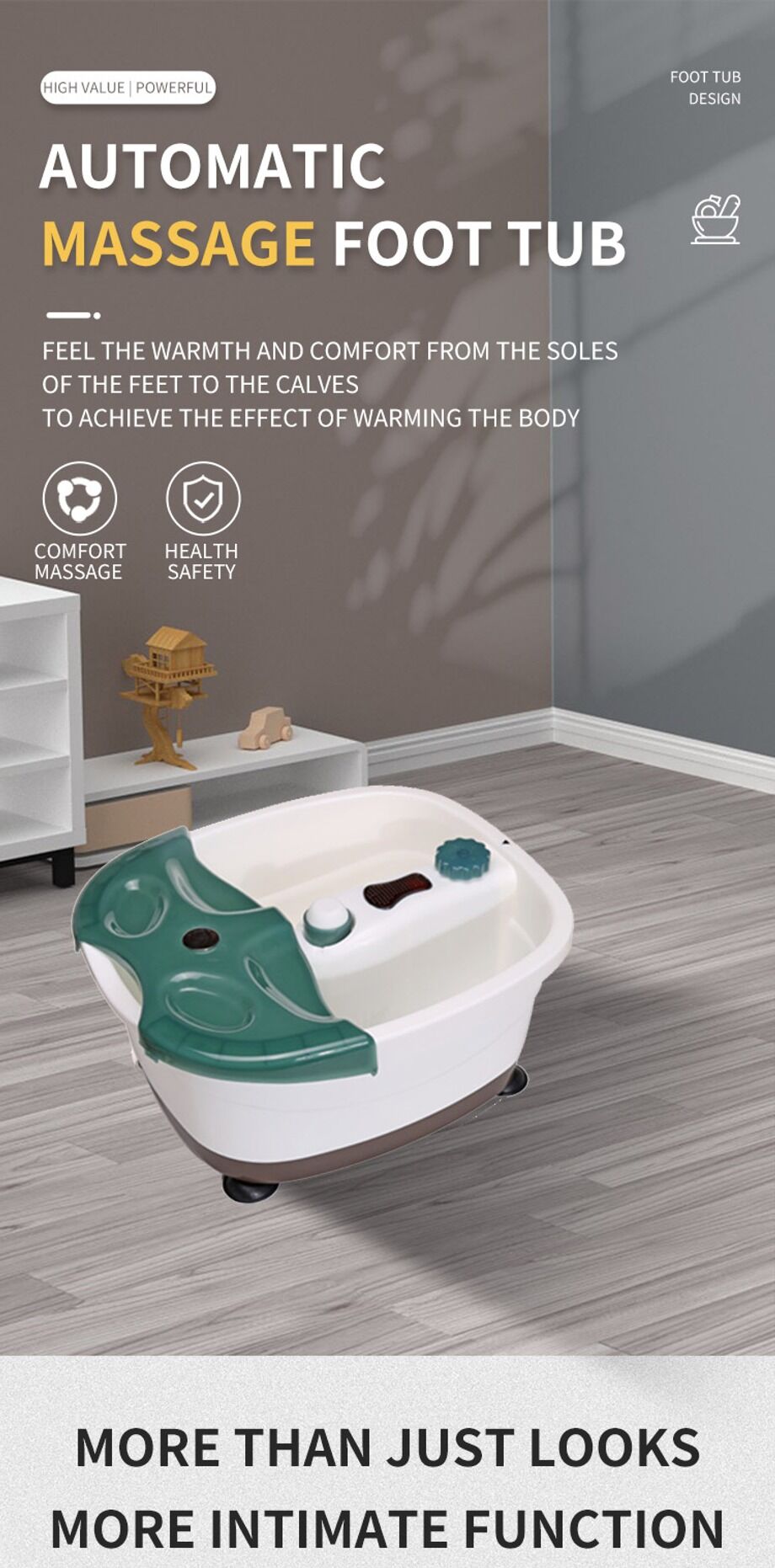 Buy China Wholesale Electric Foot Washing Basin Massage Machine Deepest ...