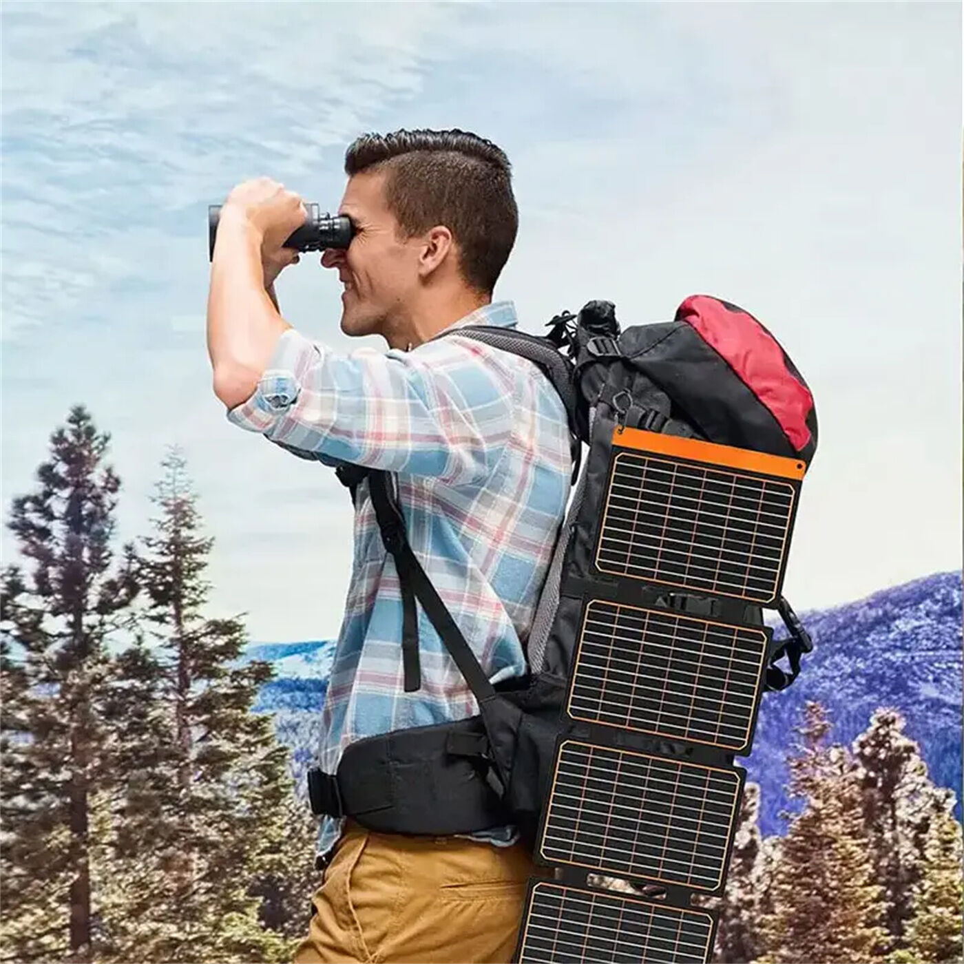 45w18v Foldable Monocrystalline Silicon Solar Panel Portable For Home ...