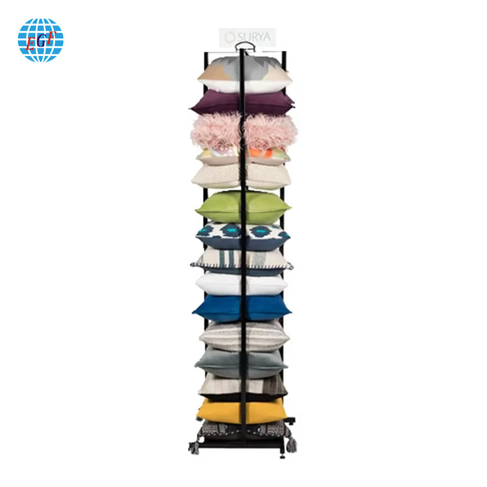 Custom Square Cushion Bolster Pillow Display Rack - Expore China ...