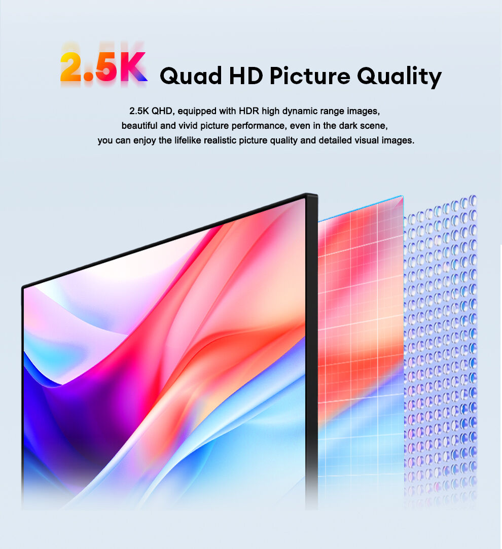 16inch 2.5k Portable Monitors Stylus&touch Screen Monitor For Foam ...