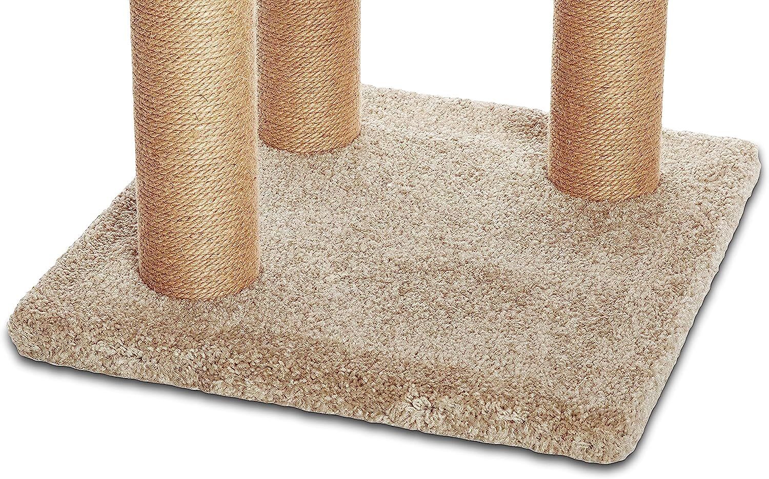 Amazon Basics - Cat Tree Indoor Climbing Activity Tower With Scratching ...