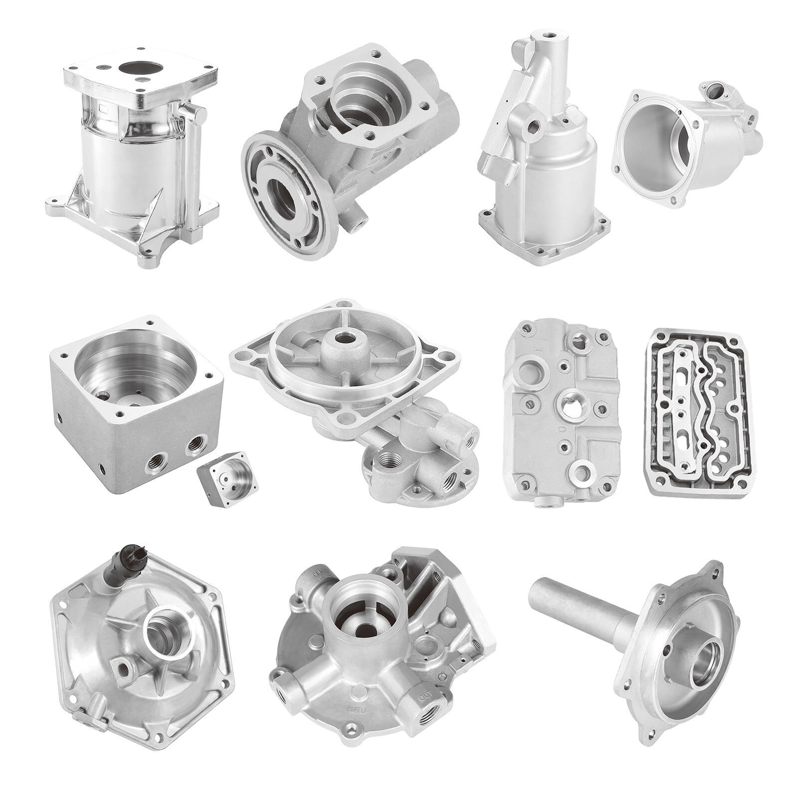 Oem High Precision Die-casting Parts Aluminum Metal High Pressure Die ...