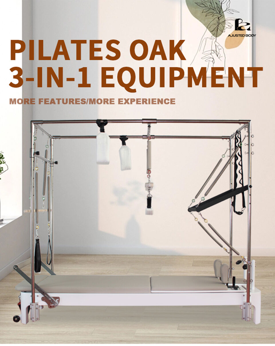 Imported Oak Pilates Full Elevated Yoga Studio Dedicated Pilates Three ...