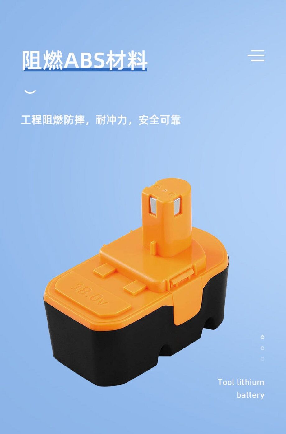 Suitable For Ryobi 18v Hand Drill Electric Screwdriver Tool Nickel ...