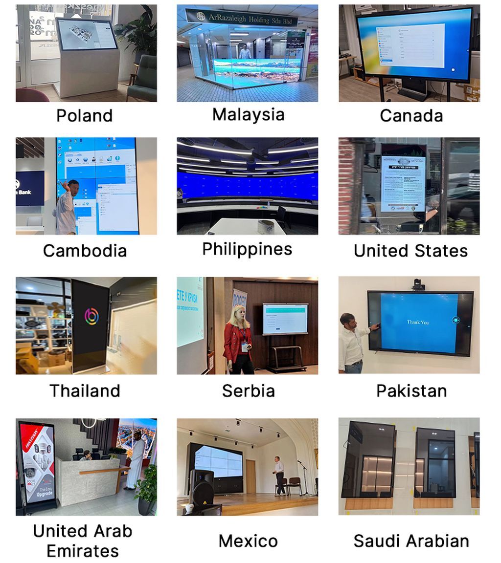 Buy China Wholesale Oem Odm 32/43/55 Inch Interactive Display Floor ...