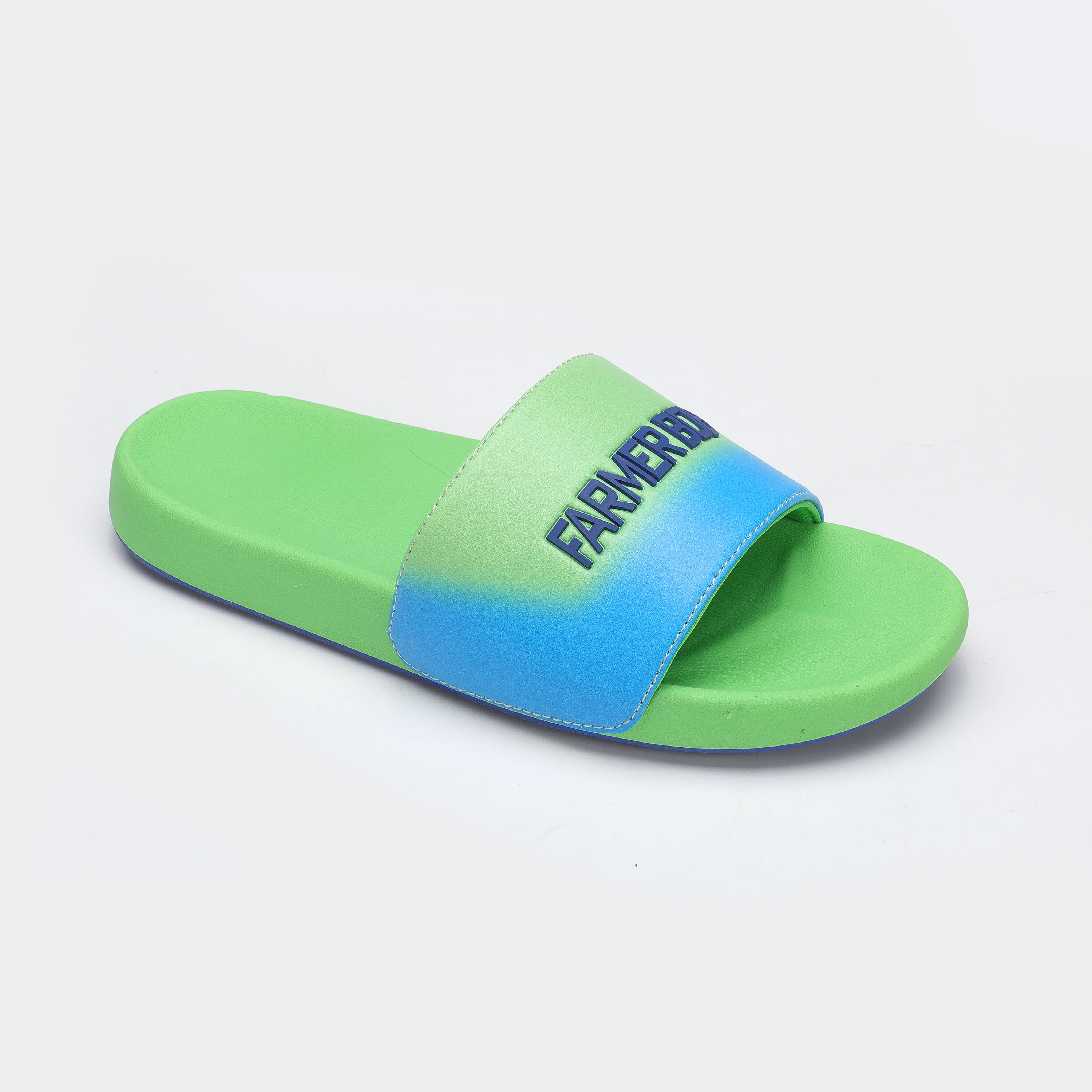 Customizable Eva Men's Beach Slides With Logo Lightweight Breathable ...