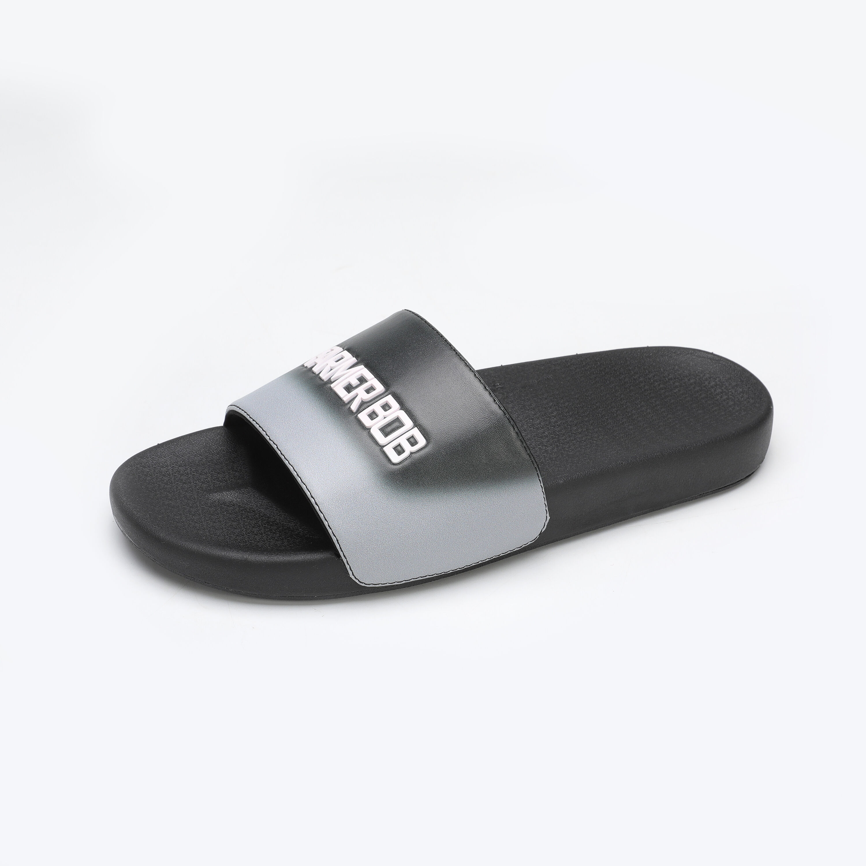 Customizable Eva Men's Beach Slides With Logo Lightweight Breathable ...