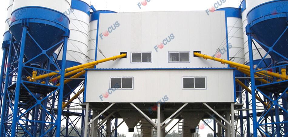 Concrete Batching Plant Precast Concrete Plant Equipment Hzs180 ...