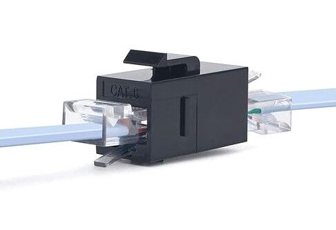 Manufacturer Cat.5e Utp Rj45 Inline Coupler Keystone Type White Color ...