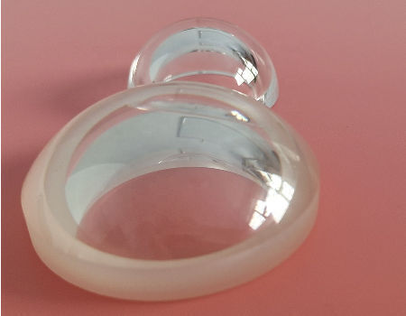 Mini Optical Sapphire Glass Half Dome Cover Lens For Subsea Camera ...