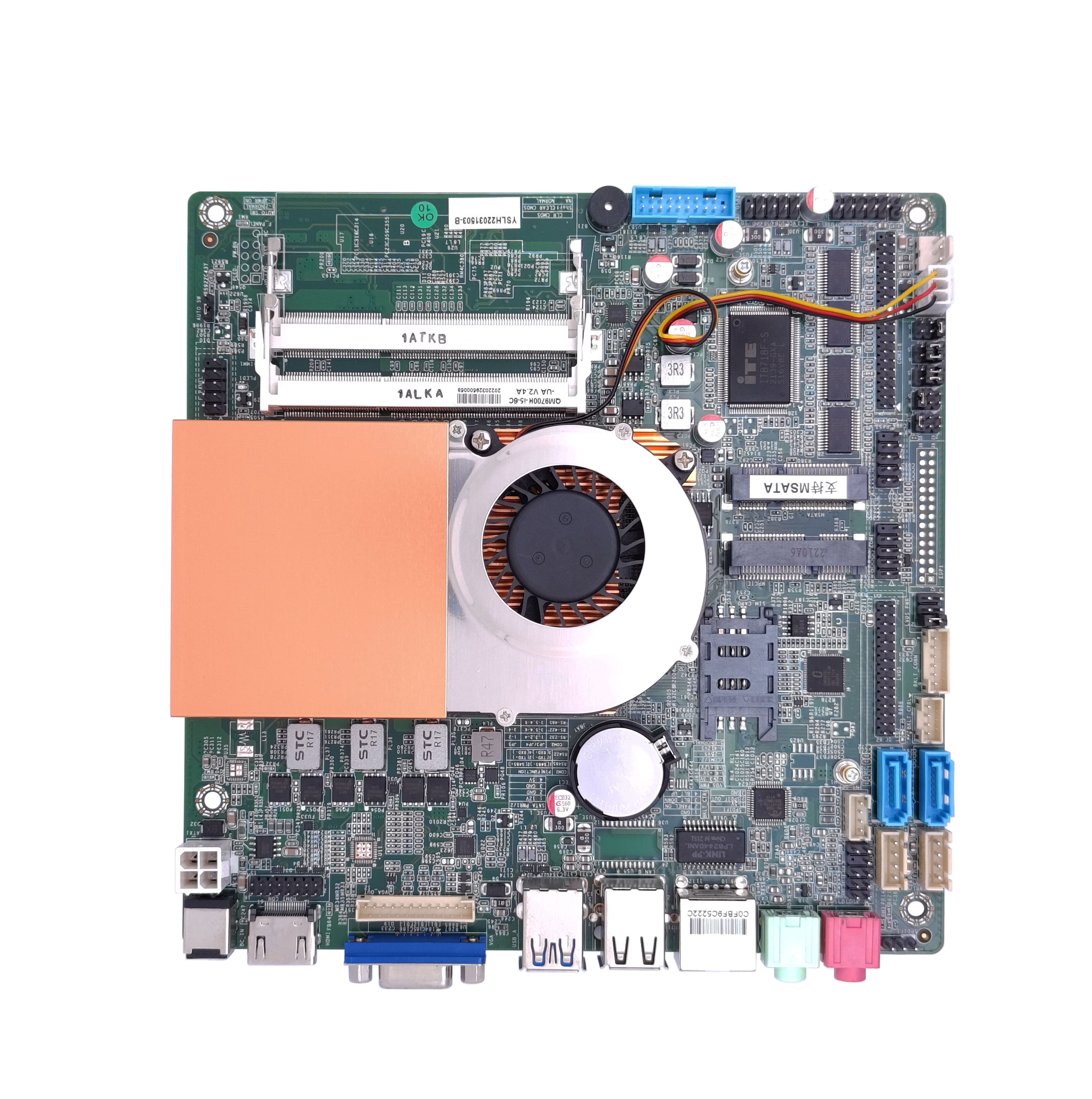 Elsky Hot Sale Thin Mini Itx Motherboard Supports Intel Skylake 6th Kaby Lake 7th Gen Core I3 I5 ...