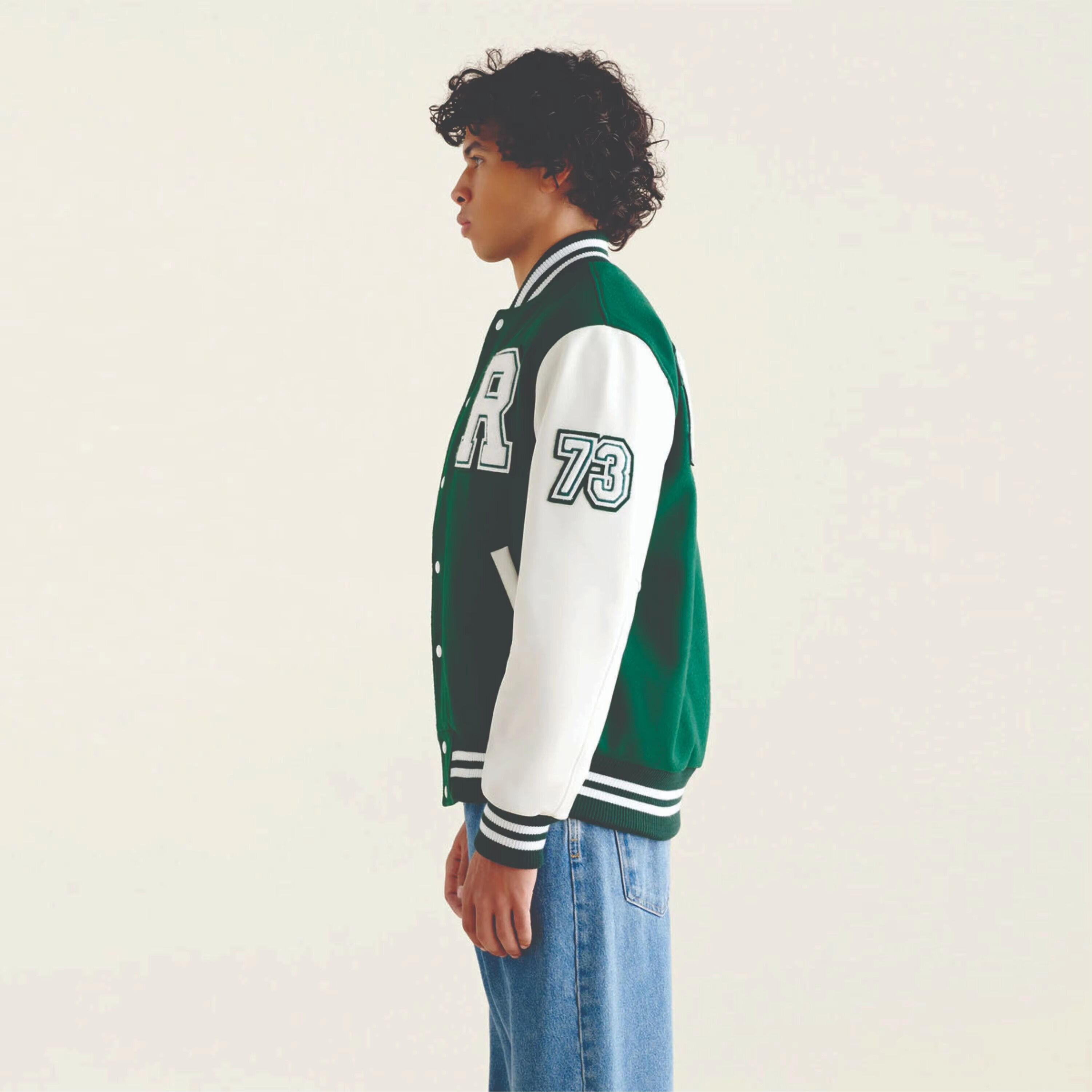 Custom Quality Plain Wool Baseball Varsity Jackets With Leather Sleeves ...