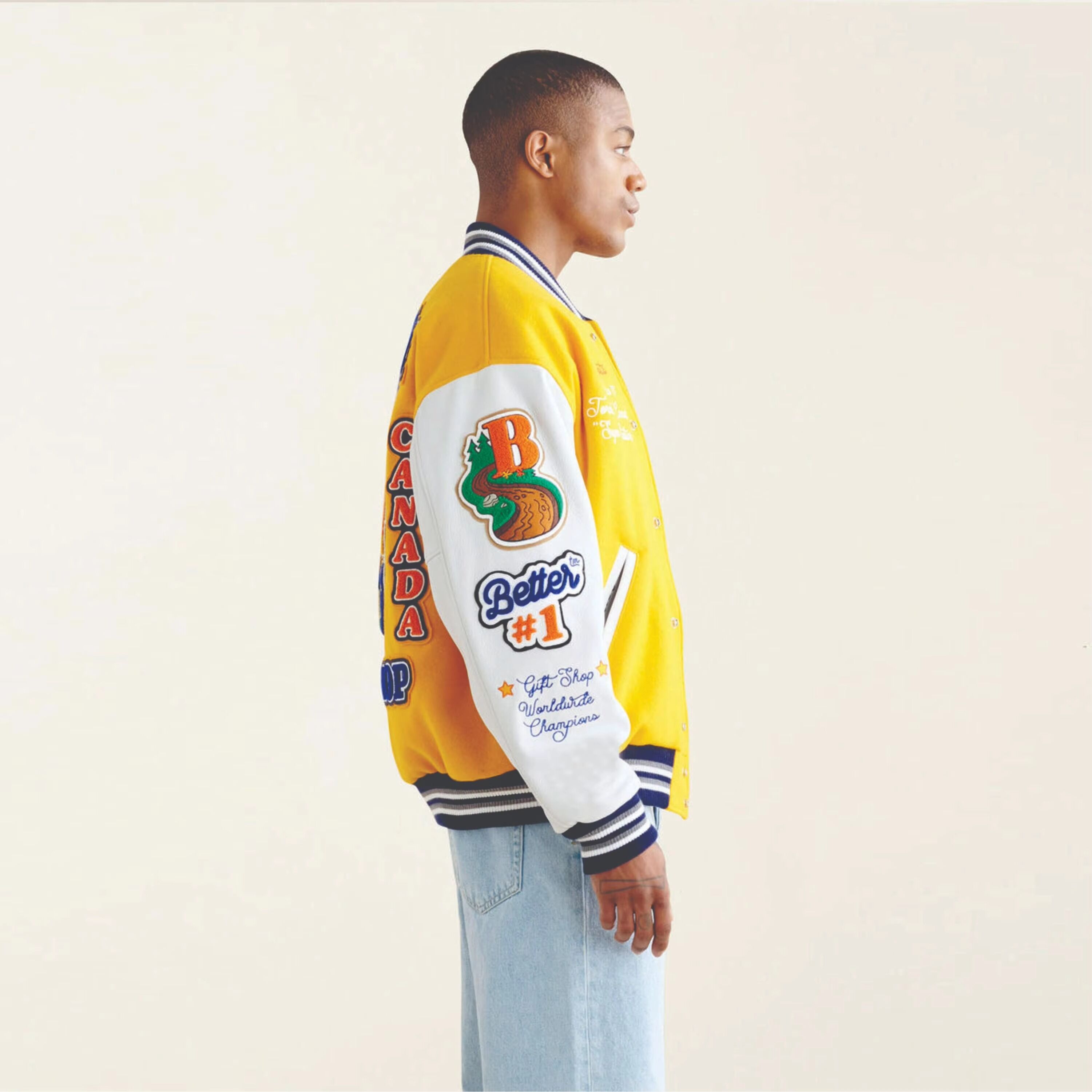 Custom Embroidery Chenille Patches Plus Size College Baseball Varsity Jackets With Fabric Custom ...