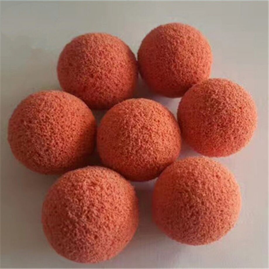 Condenser Tube Cleaning Ball Rubber Ball For Pipe Cleaning Sponge ...