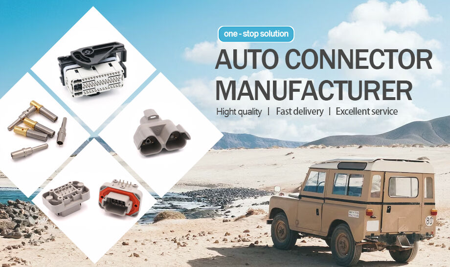 4 Pin Auto Plastic Wire Harness Female Male Car Cable Connector Wire To ...