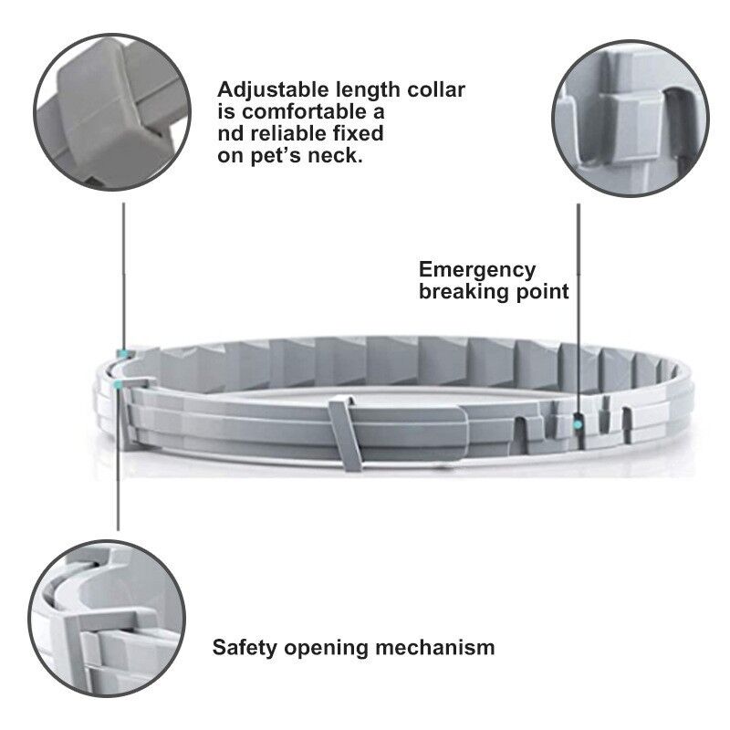 Pet Deworming Collar Pet Insect Repellent Dog Collar Anti-mosquito De ...